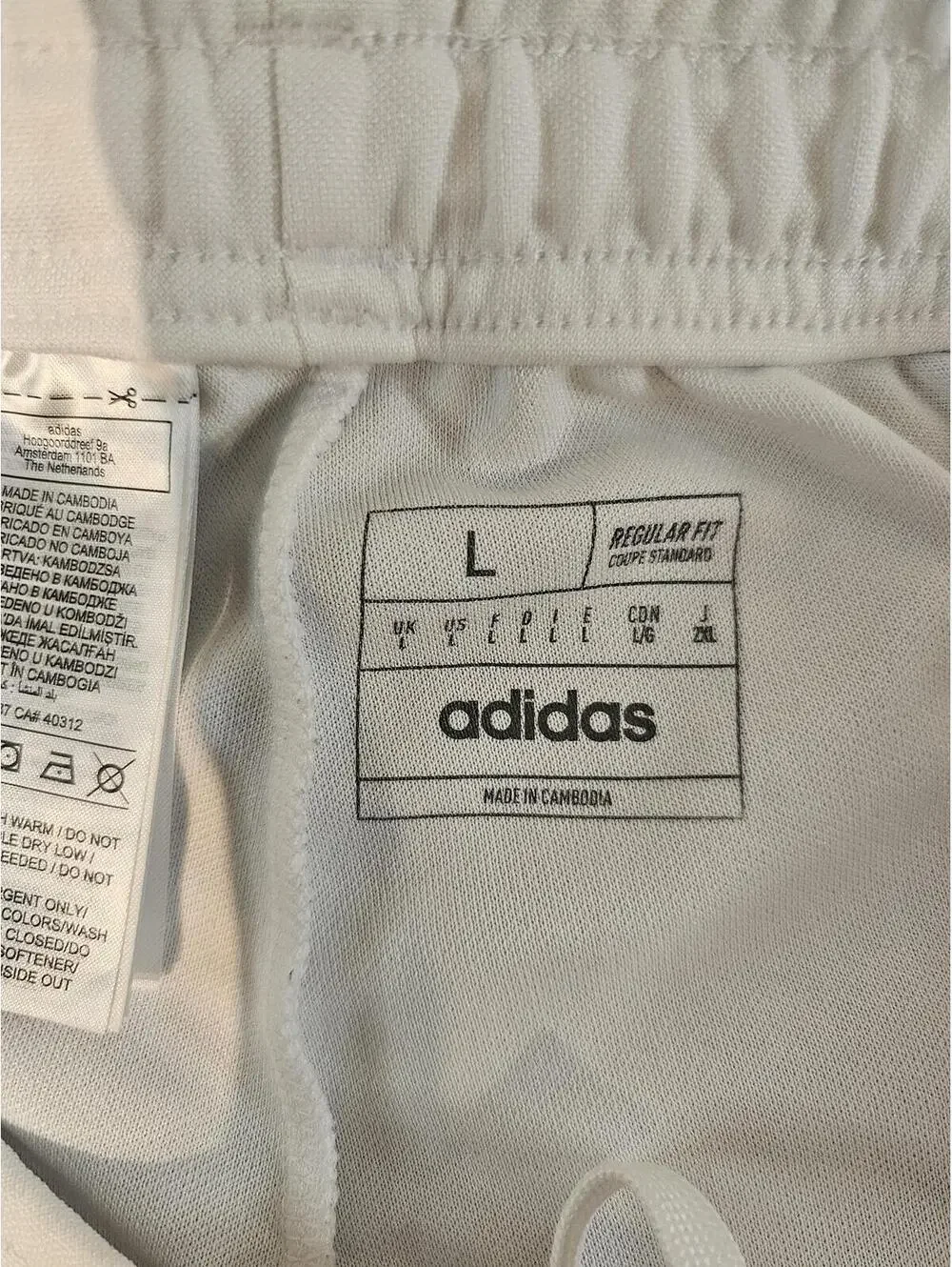 adidas | Pants | Adidas Mens Tiro 24 Training Pants White Black Iv7268 ...